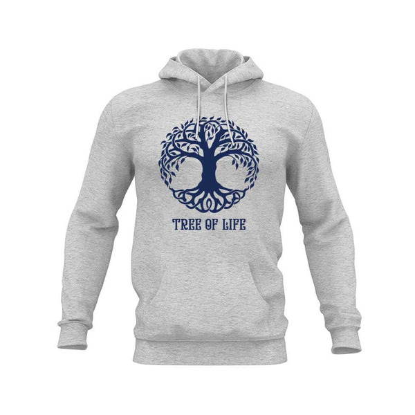 Tree of Life Hoodie-Grey – Wizards & Wonders