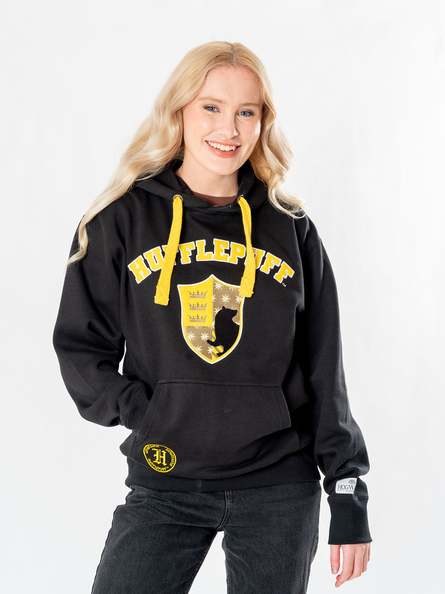 Hufflepuff Adult Harry Potter Deluxe Hoodie – Wizards & Wonders